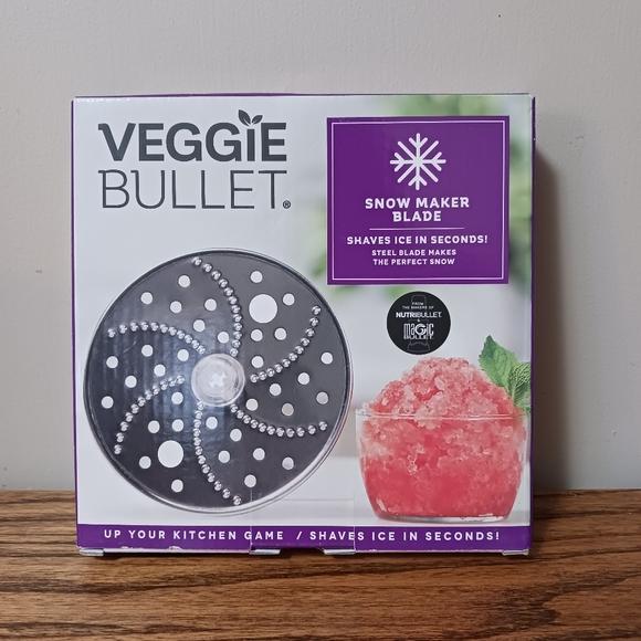 Veggie Bullet | Kitchen | Veggie Bullet Snow Maker Blade Snow Cone Ice ...